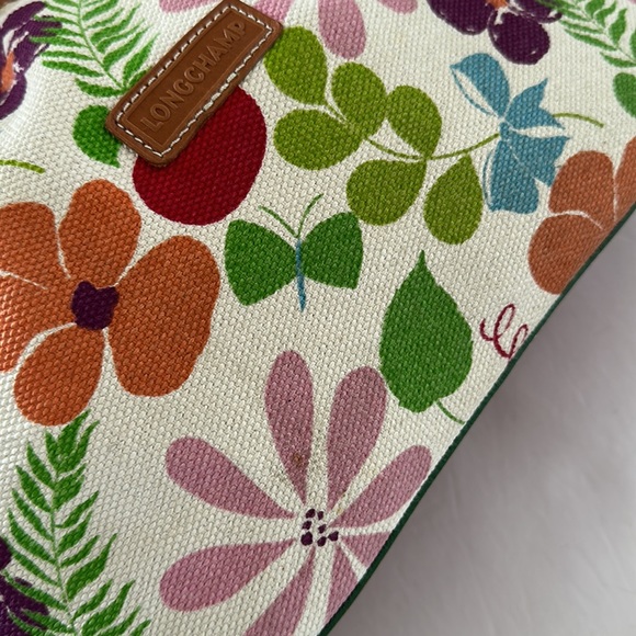 Longchamp | Bags | Longchamp Floral Print Bag | Poshmark